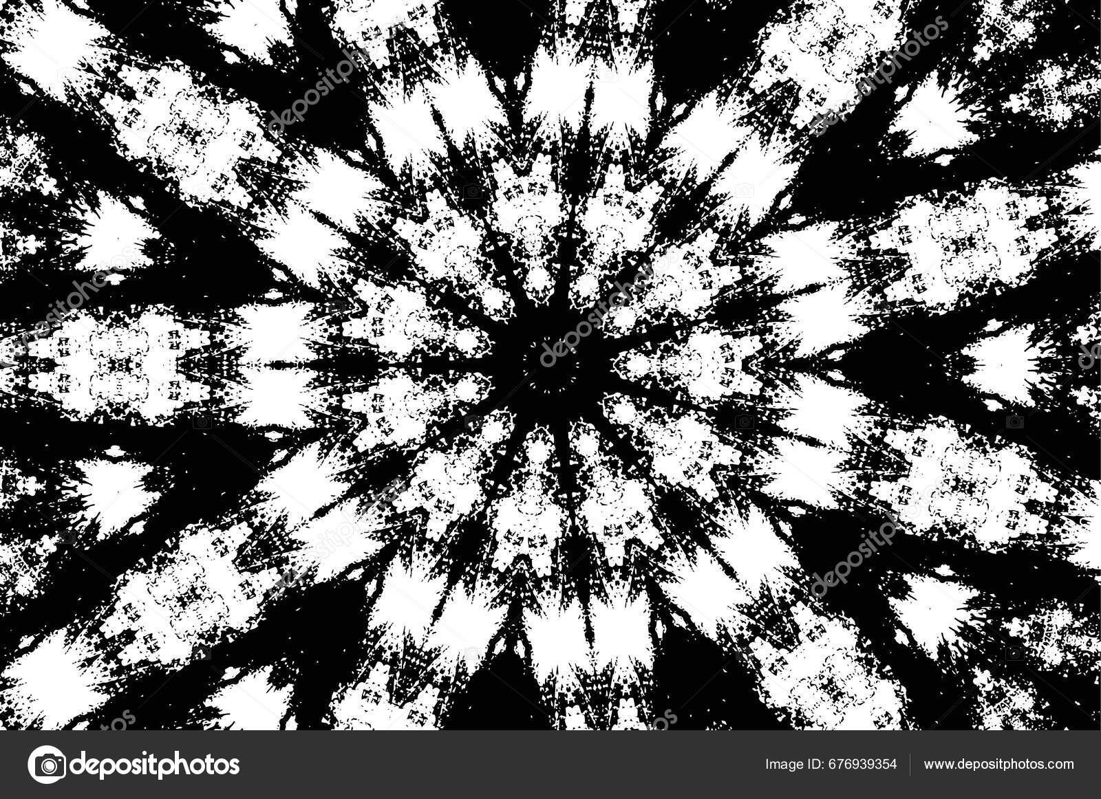 Black White Abstract Texture Vector Illustration Stock Vector by ©Toluk ...