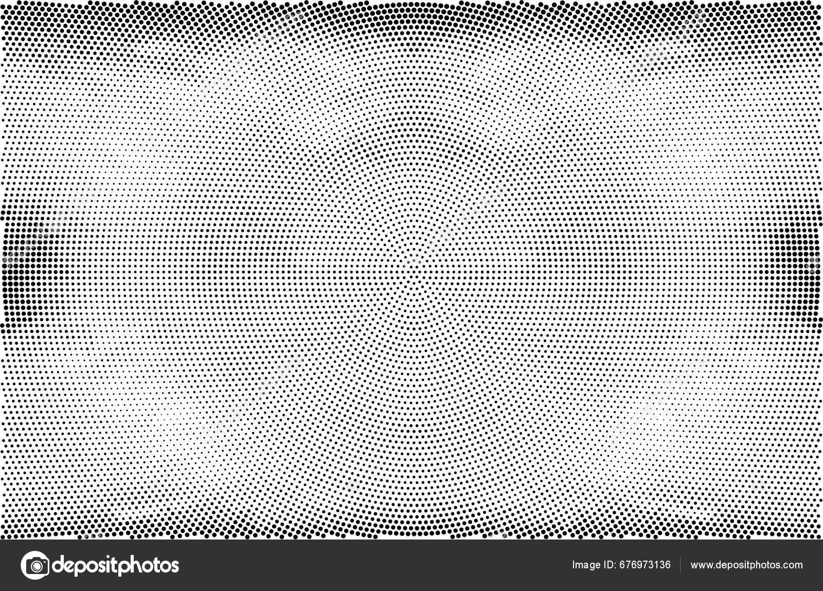 Black White Geometric Pattern Vector Illustration Stock Vector By