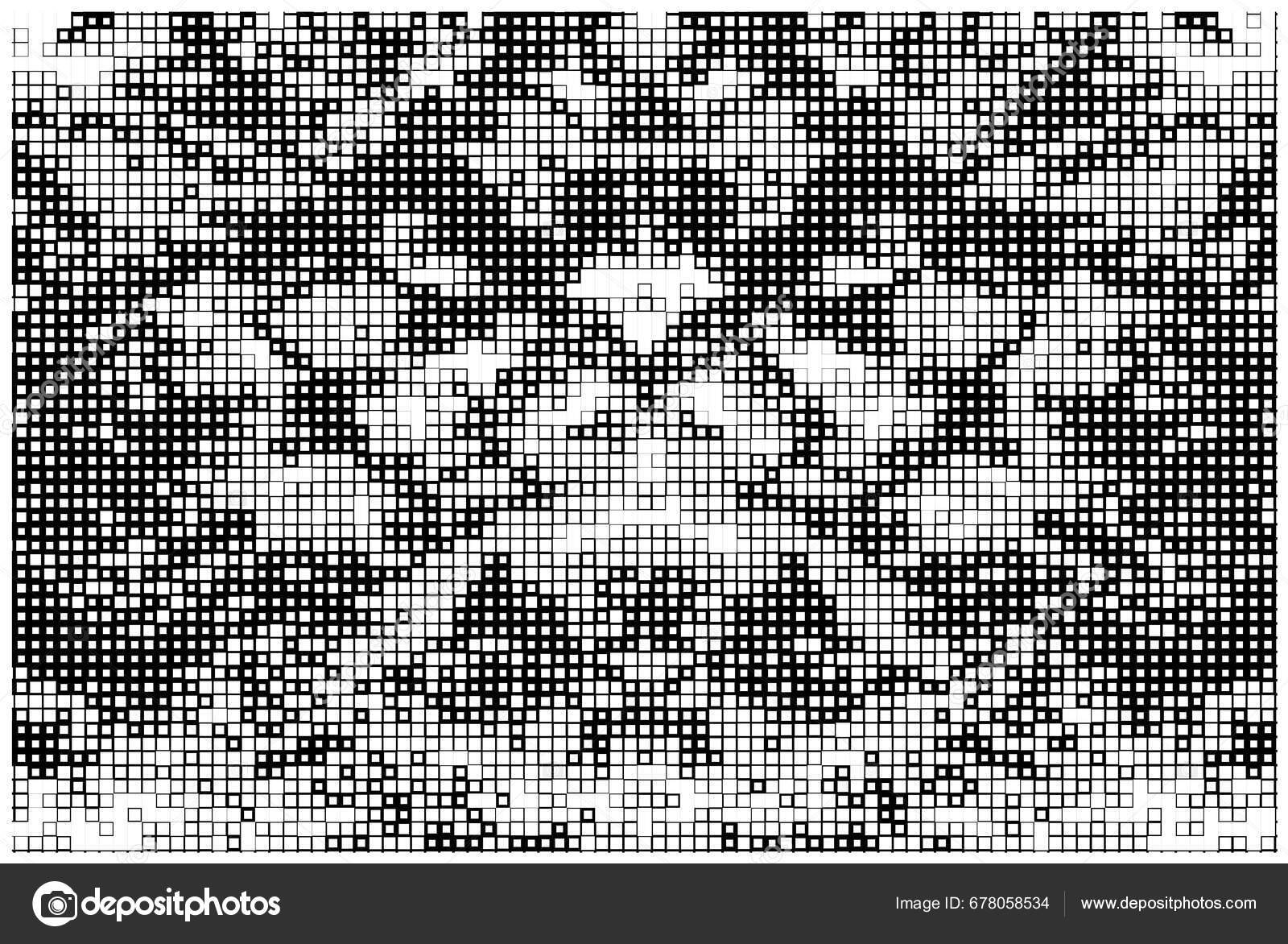 Black White Vector Illustration Stock Vector By ©toluk 678058534