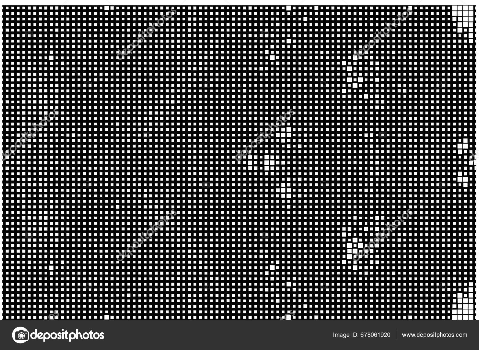 Halftone Pixelated Black White Background Stock Vector by ©Toluk 678061920