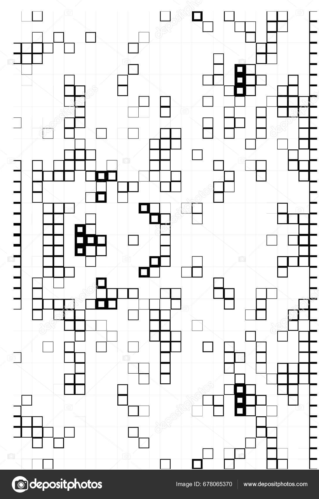 Dotted Pixel Mosaic Binary Code Stock Vector by ©Toluk 678065370