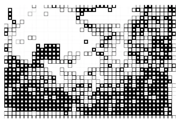 Pixel Mosaic Halftone Background Vector Illustration Stock Vector by ...