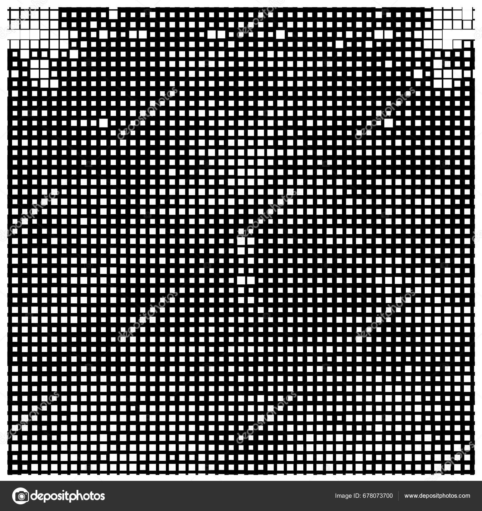 Pixel Black White Geometric Mosaic Background Stock Vector by ©Toluk ...