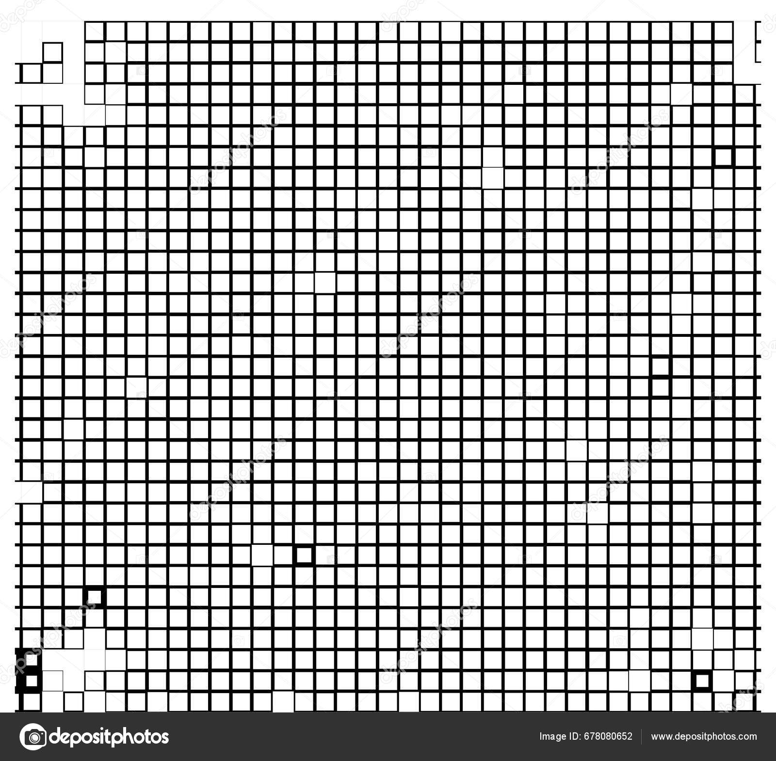 Abstract Black White Background Lines Squares Vector Illustration Stock ...
