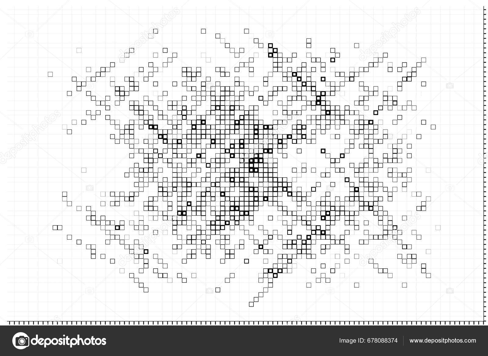 Abstract Template Copy Space Wallpaper Black White Pixels Stock Vector ... Abstract Template Copy Space Wallpaper Black White Pixels Stock Vector ...
