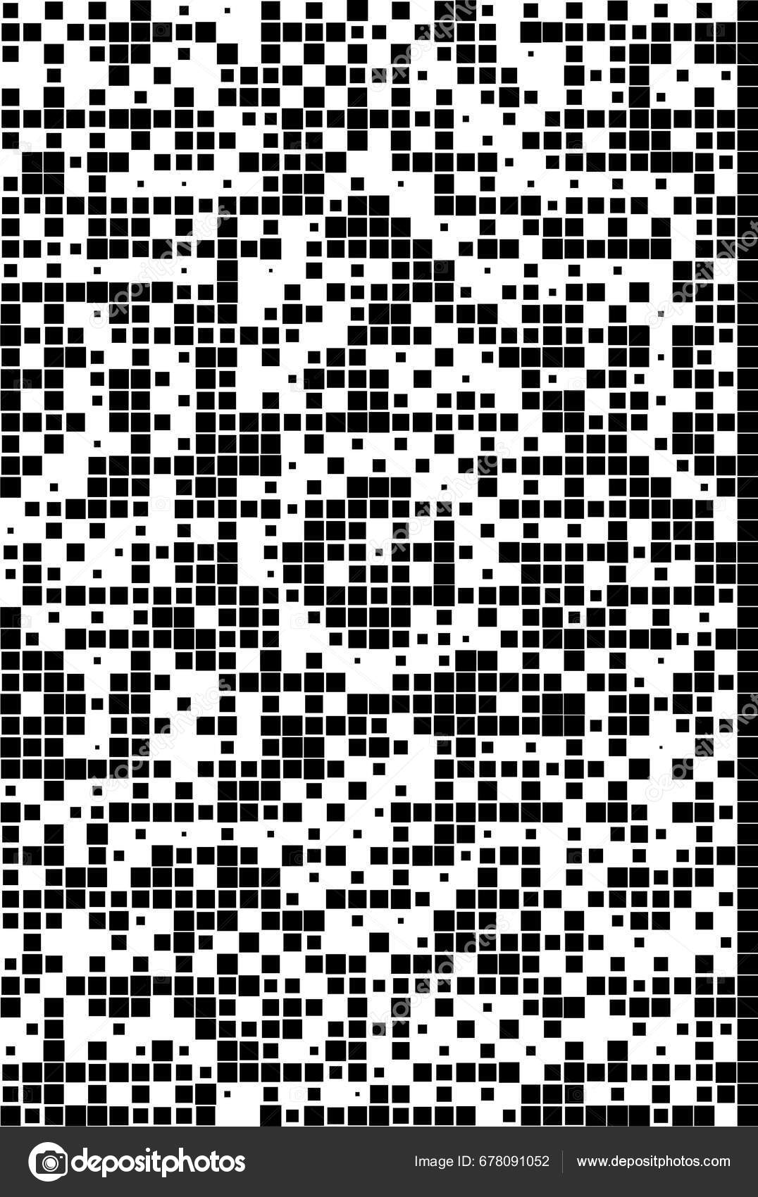 Black White Pixel Pattern Background Stock Vector by ©Toluk 678091052