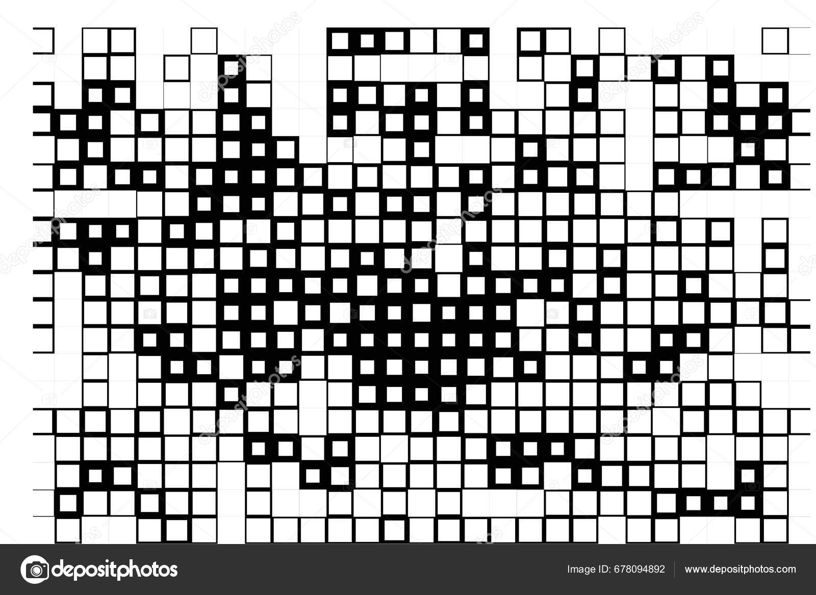 Square Design Elements Pixel Background Stock Vector by ©Toluk 678094892