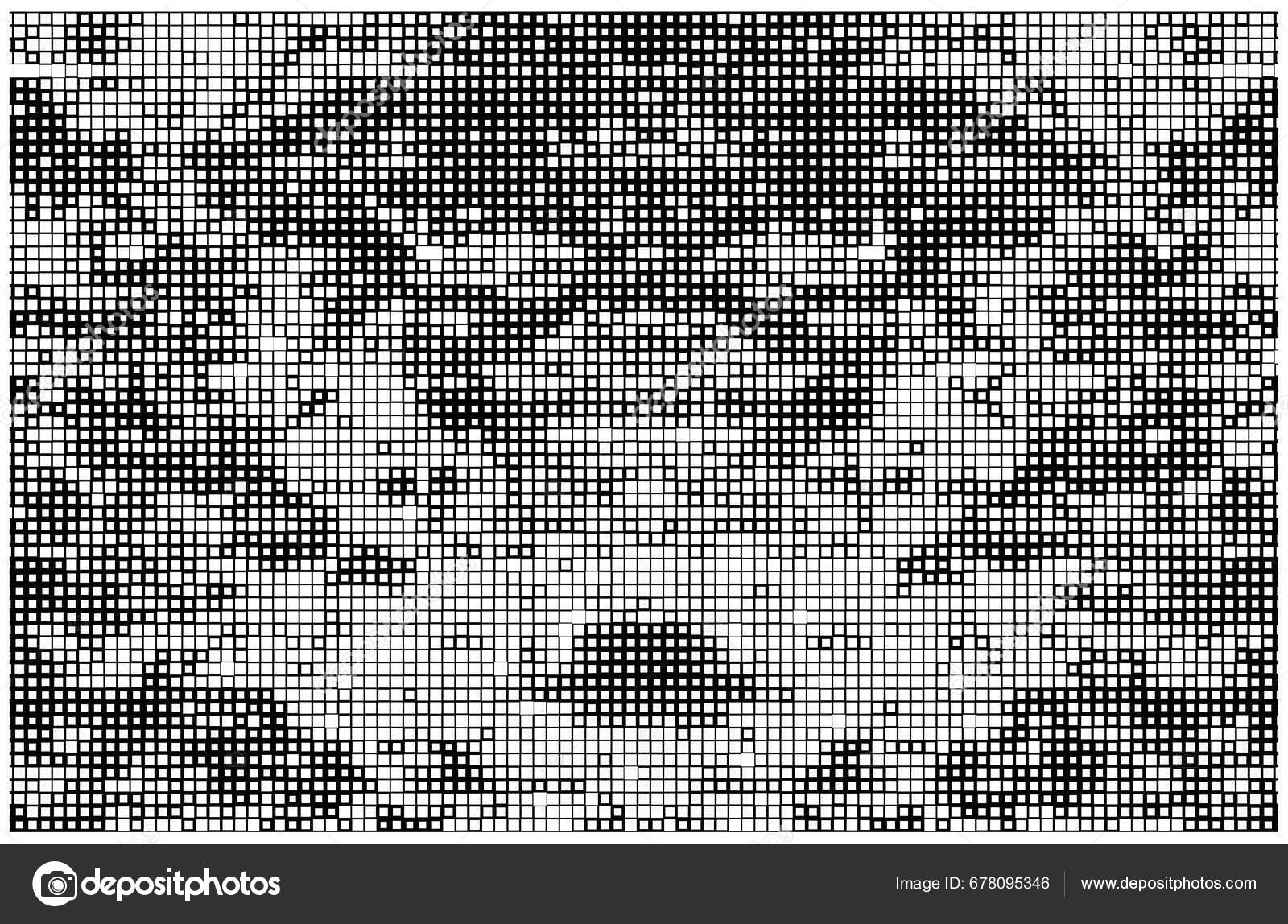 Square Design Elements Pixel Background Stock Vector by ©Toluk 678095346