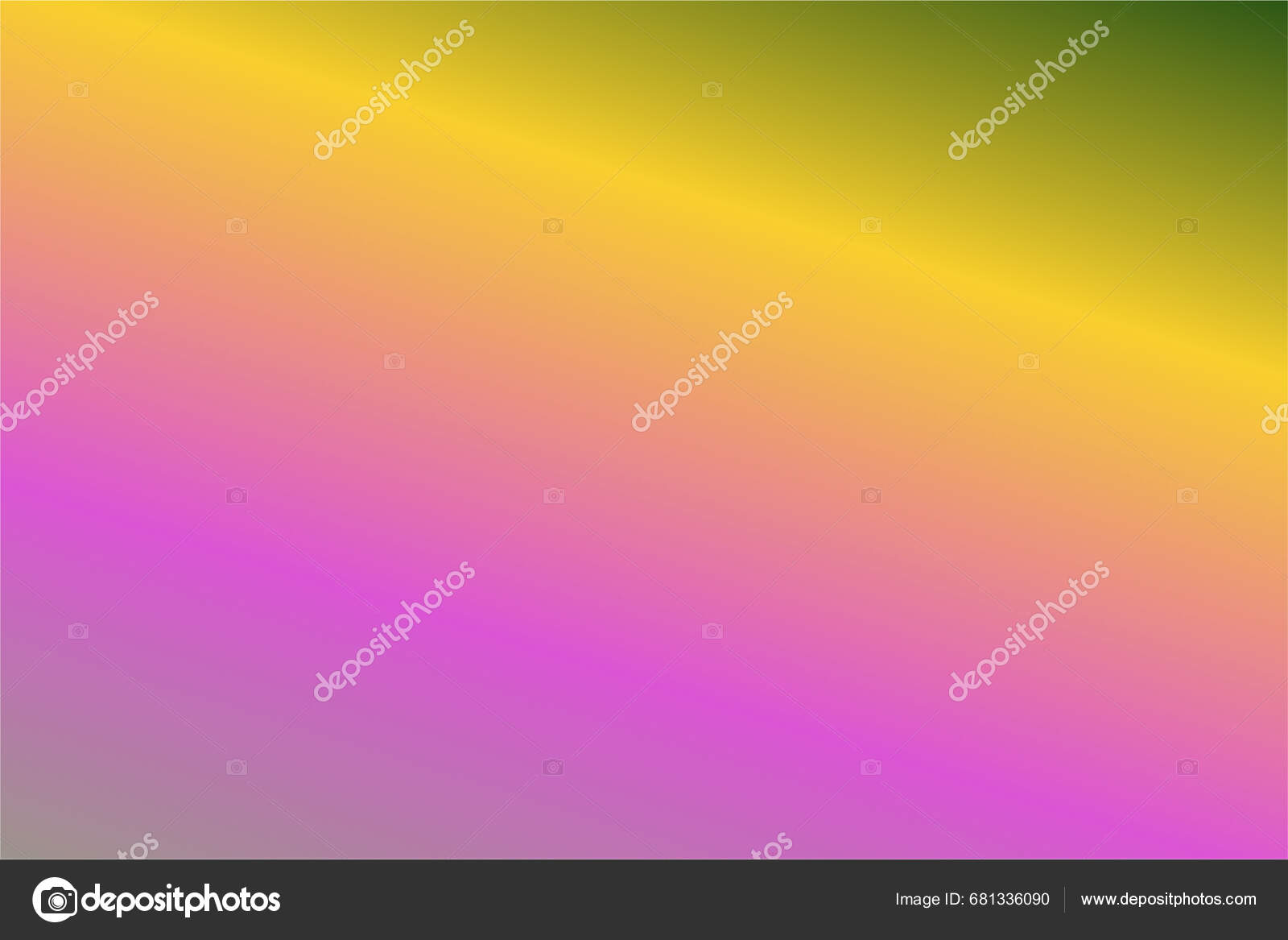 Pink Yellow Green Abstract Background Vector Illustration Stock Vector ...