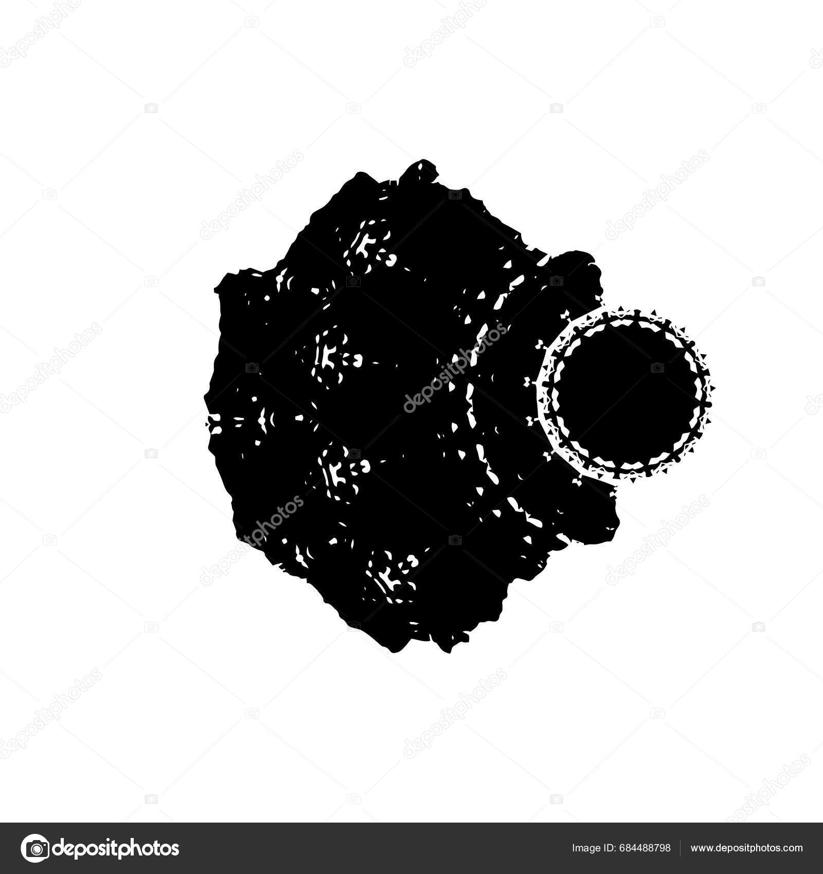 Vector Hand Drawn Blot Blots Ink Blot Stock Vector by ©Toluk 684488798