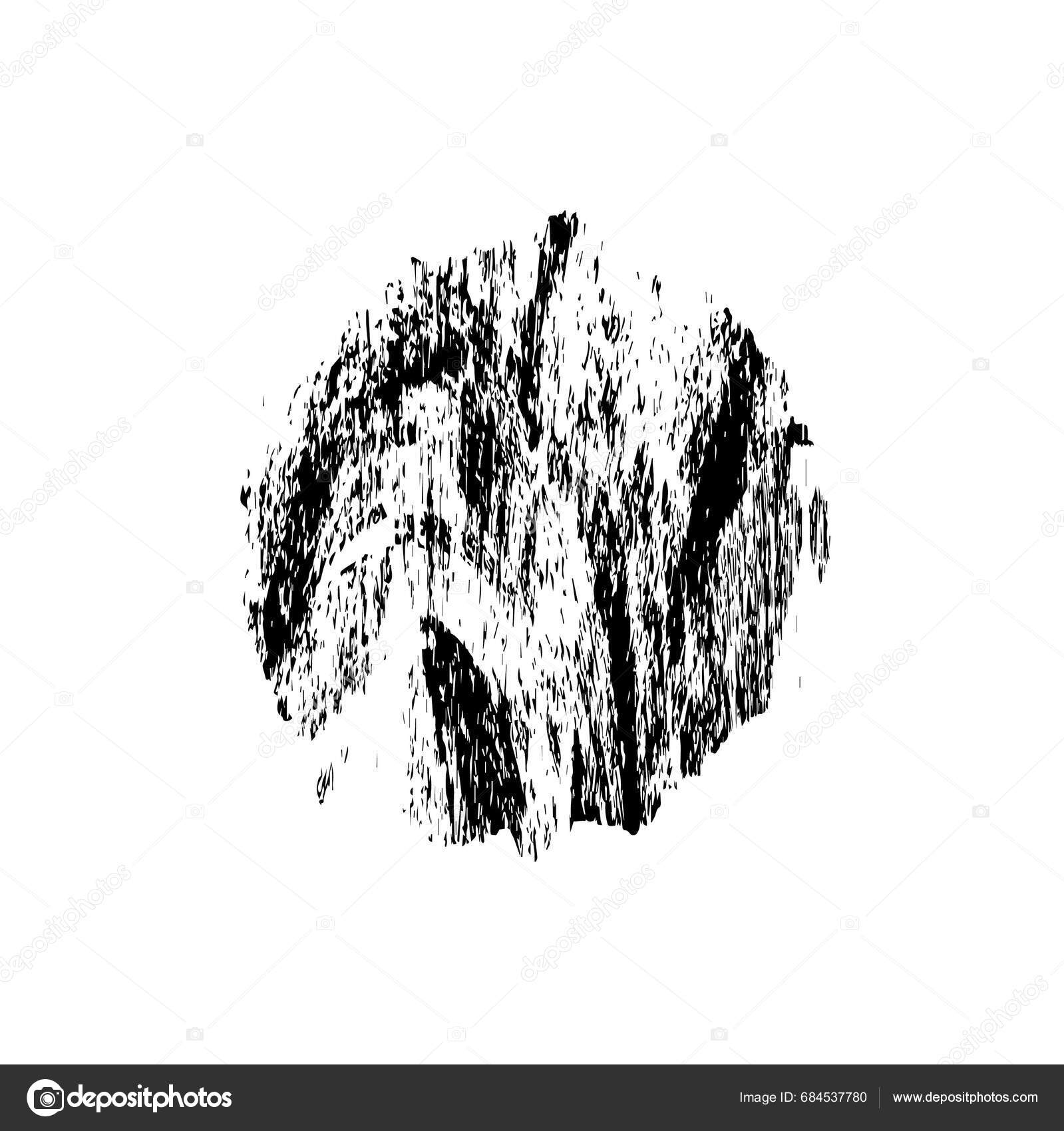 Grunge Black Ink Stroke White Background Stock Vector by ©Toluk 684537780