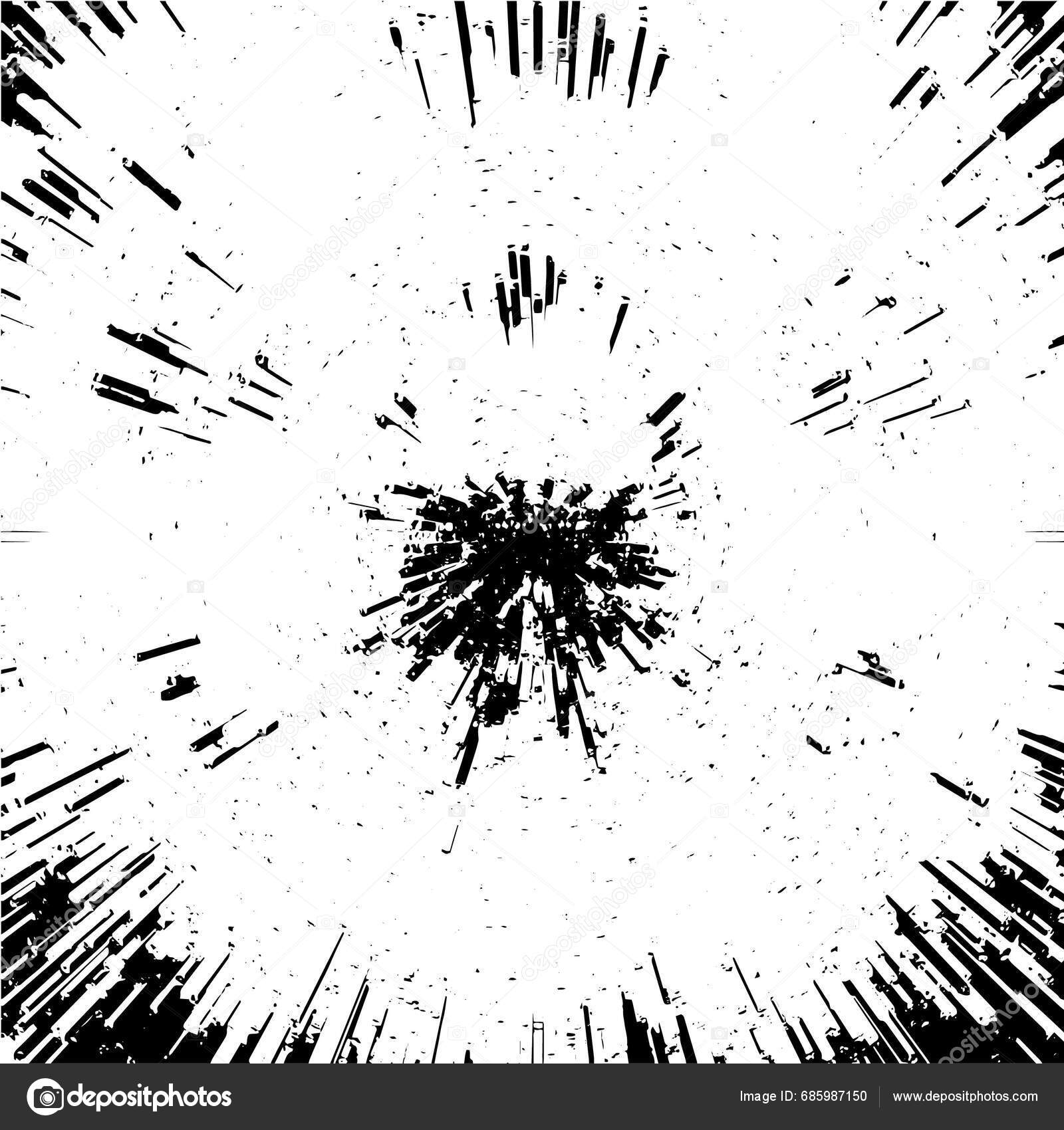 Black White Vector Illustration Abstract Background Stock Vector by ...