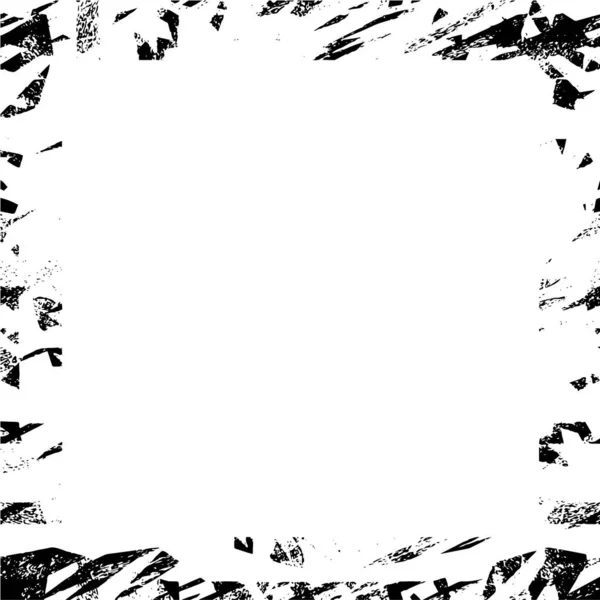 Black Grunge Style Frame White Background Stock Vector by ©Toluk 689288104