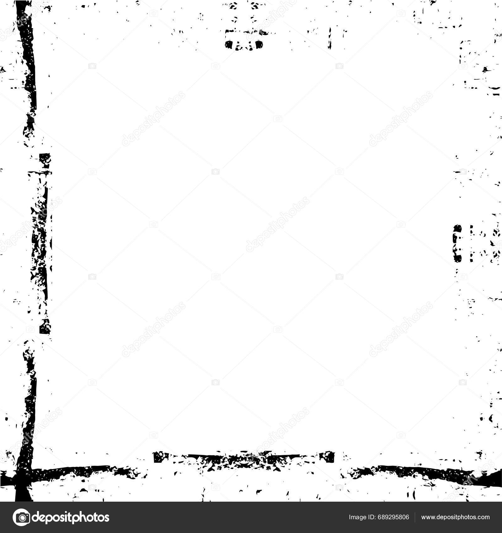 Black White Grunge Frame Background Stock Vector by ©Toluk 689295806