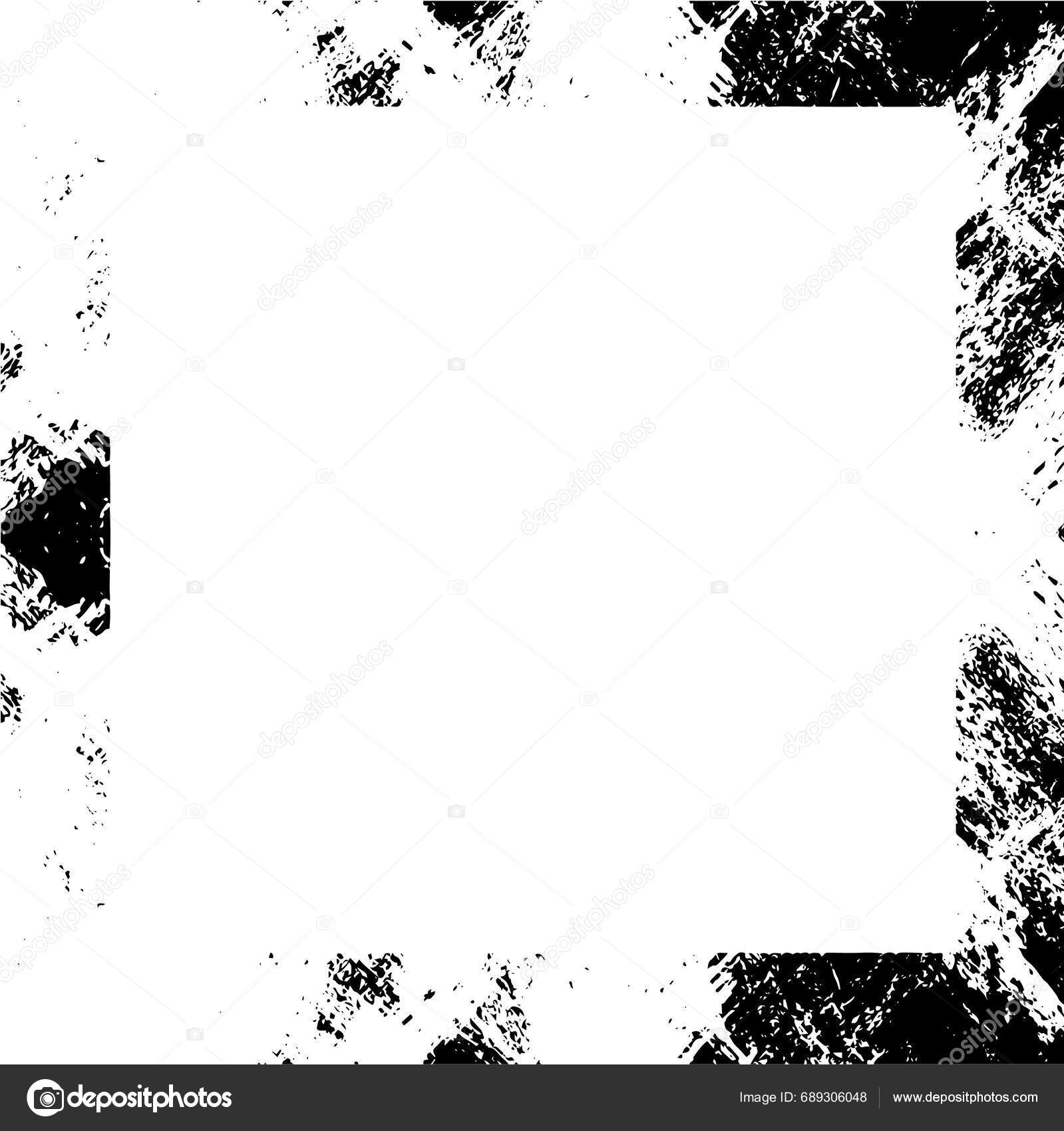 Black White Grunge Frame Background Stock Vector by ©Toluk 689306048