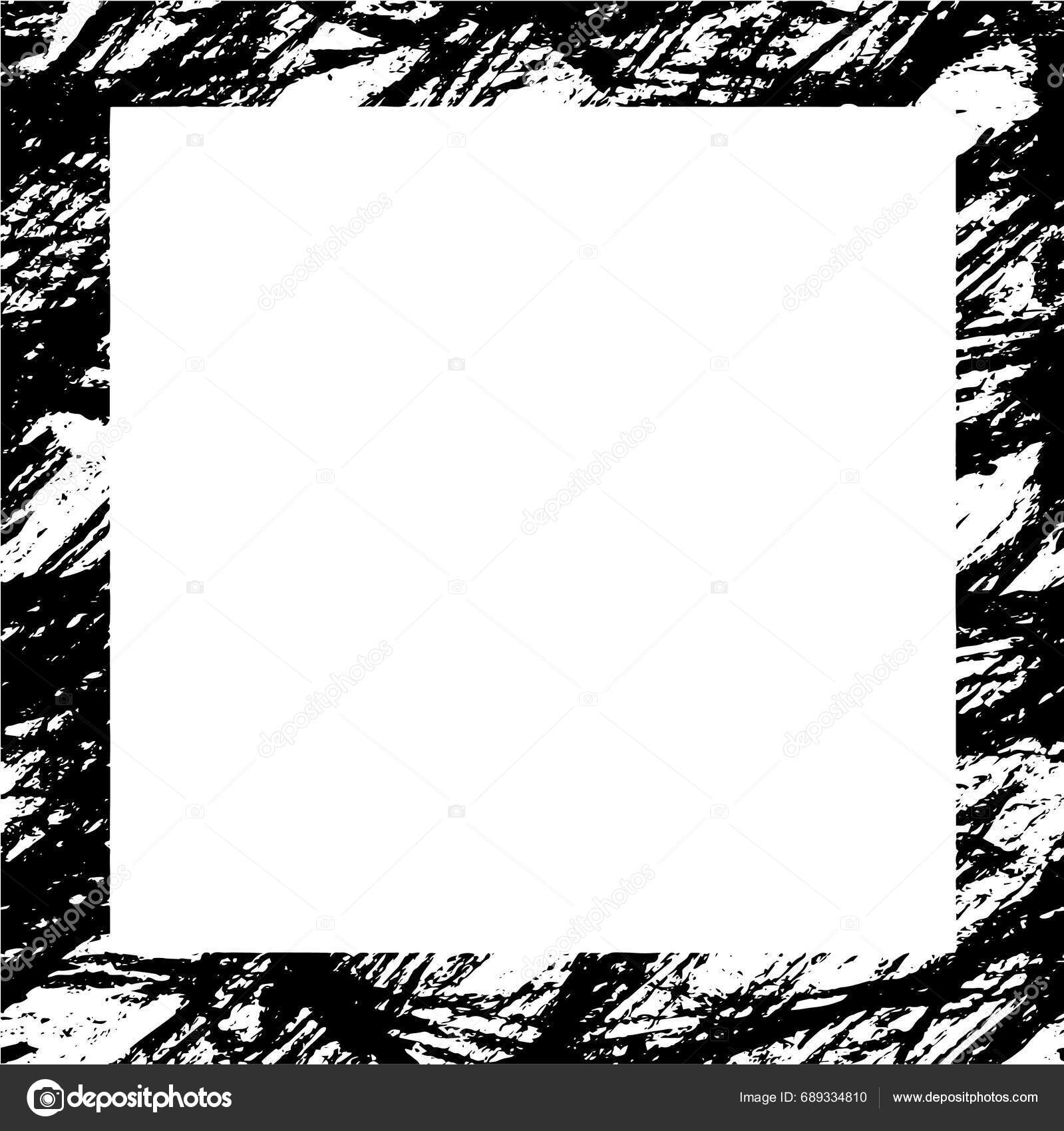 Black Frame White Background Stock Vector by ©Toluk 689334810