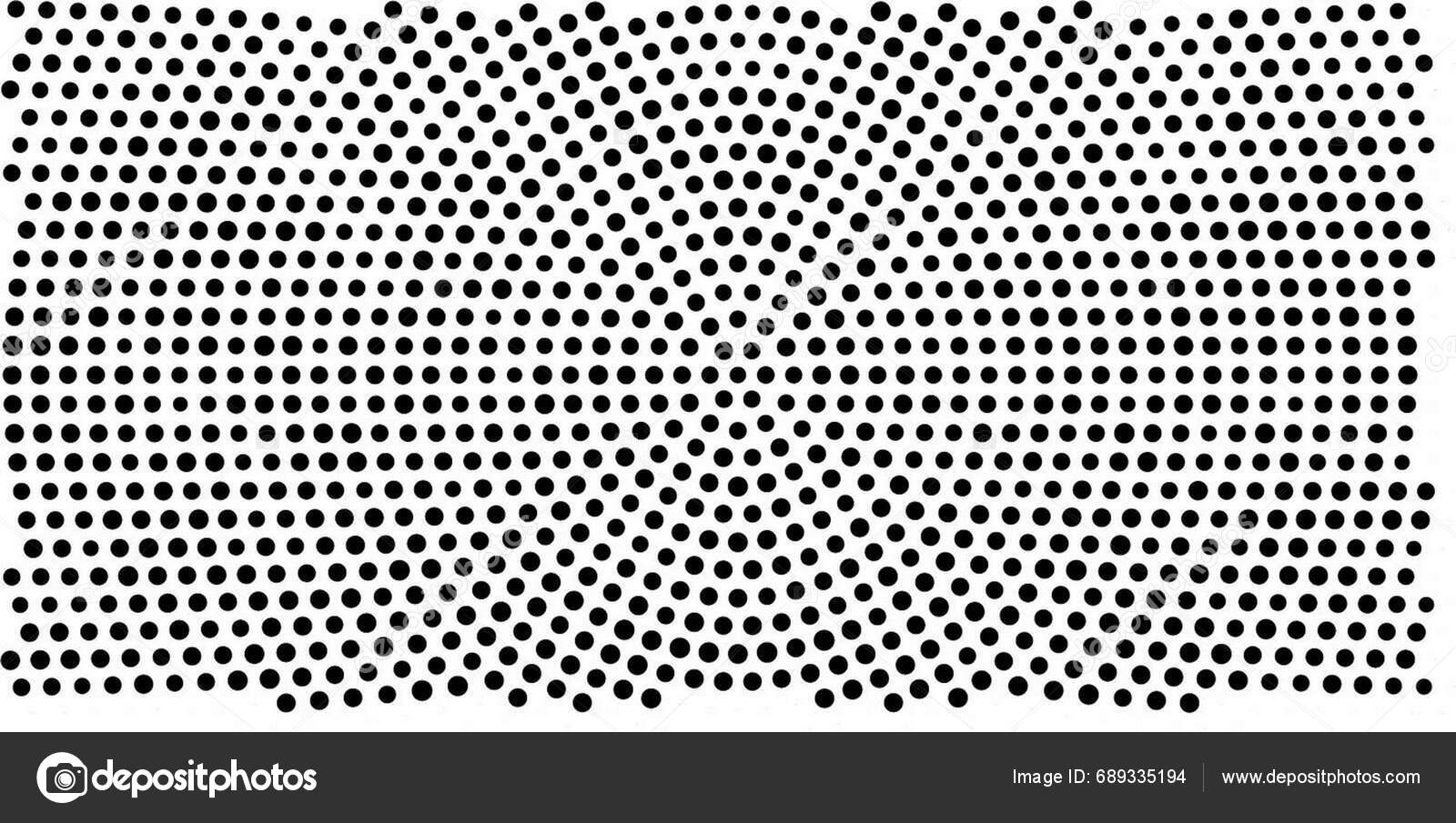 Black Halftone Pattern Abstract Background Vector Stock Vector by ...