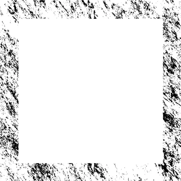 Black Grunge Style Frame White Background Stock Vector by ©Toluk 689290172