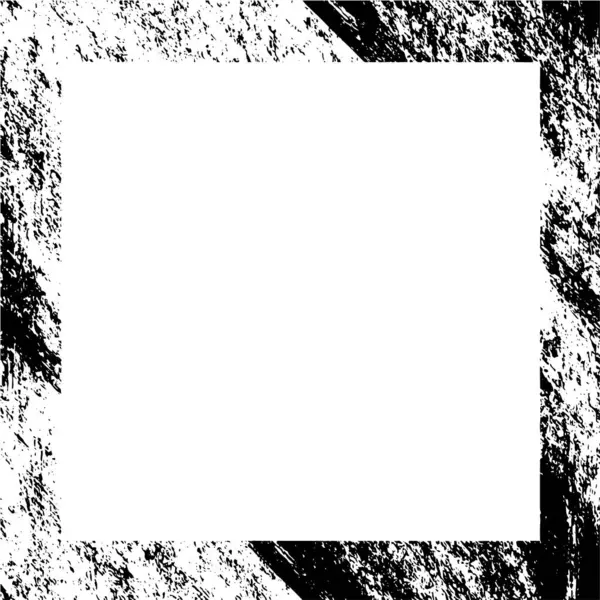 Black Grunge Frame White Background Stock Vector by ©Toluk 689314448