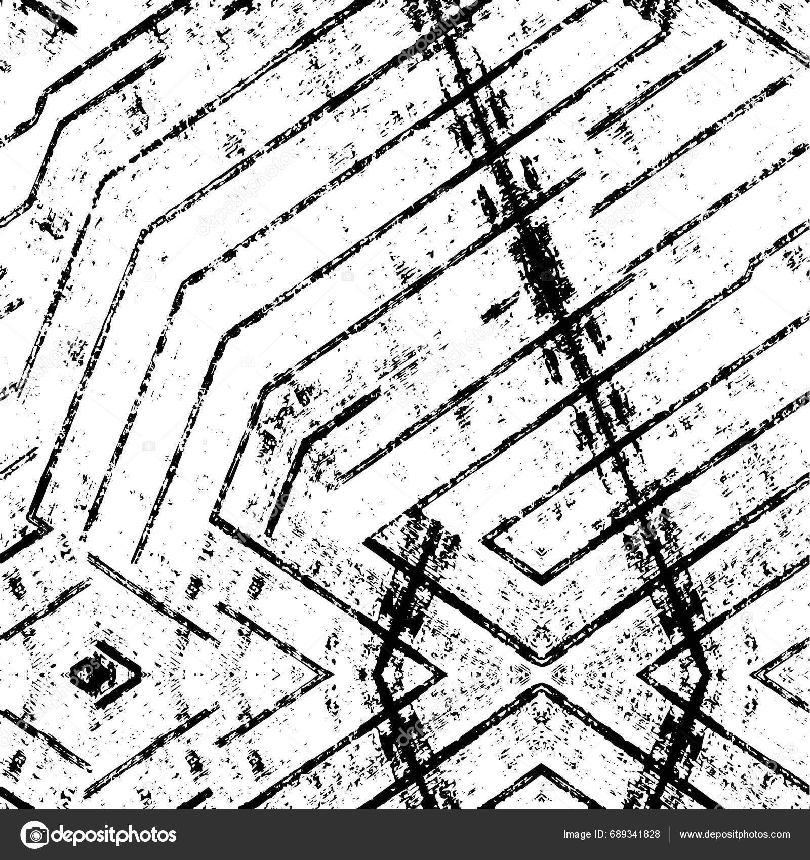 Black White Abstract Background Vector Illustration Stock Vector by ...