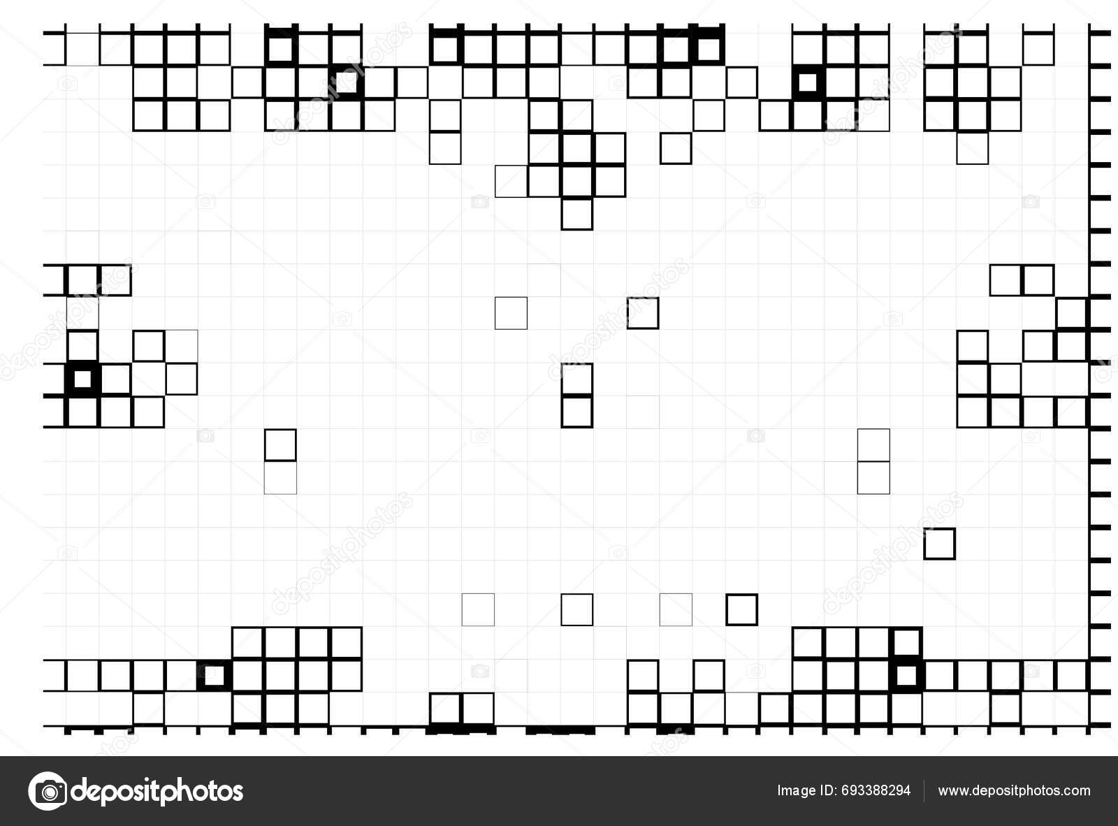 Pixel Mosaic Halftone Background Vector Illustration Stock Vector by ...