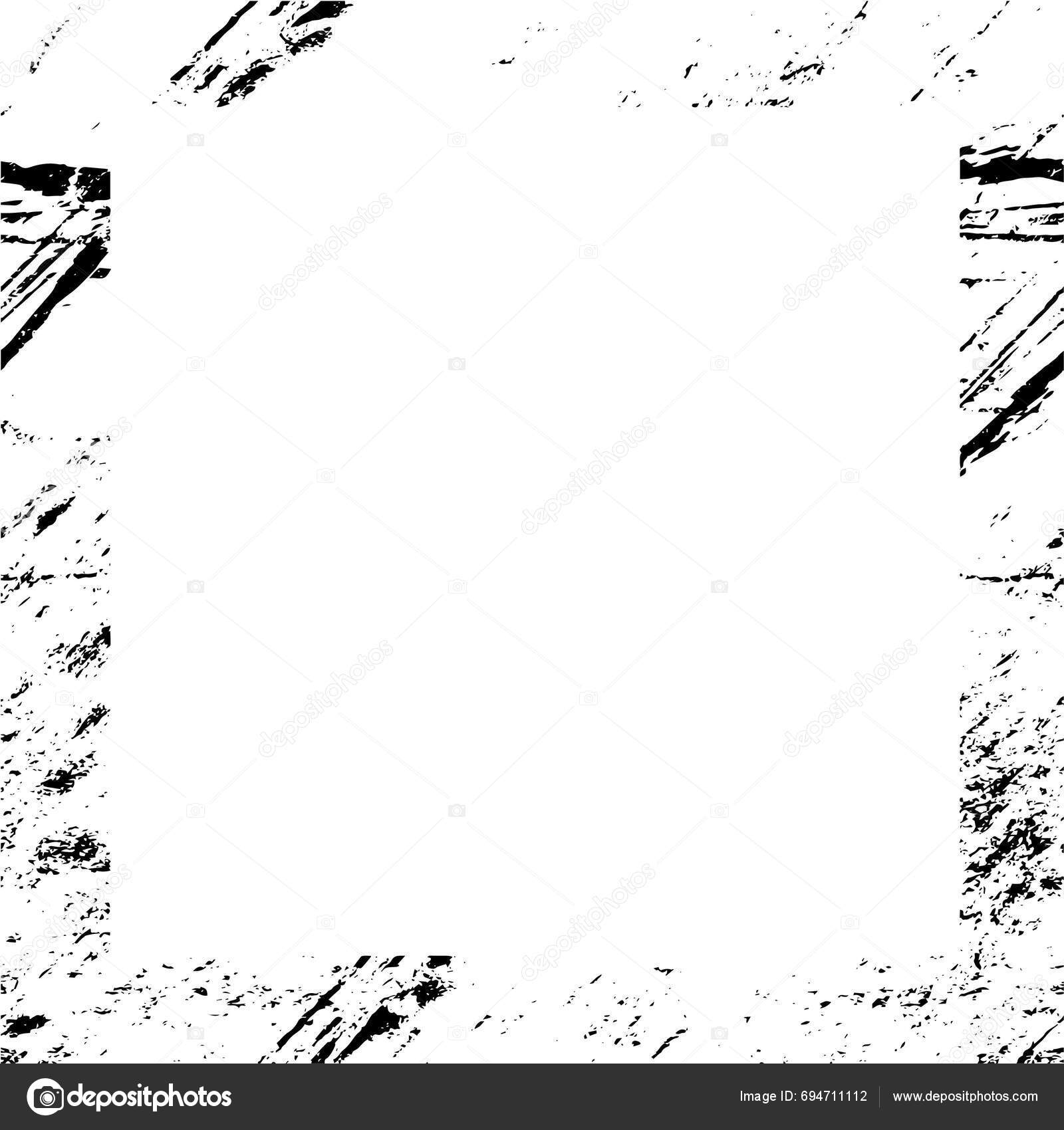 Grunge Frame White Background Vector Illustration Stock Vector by ...