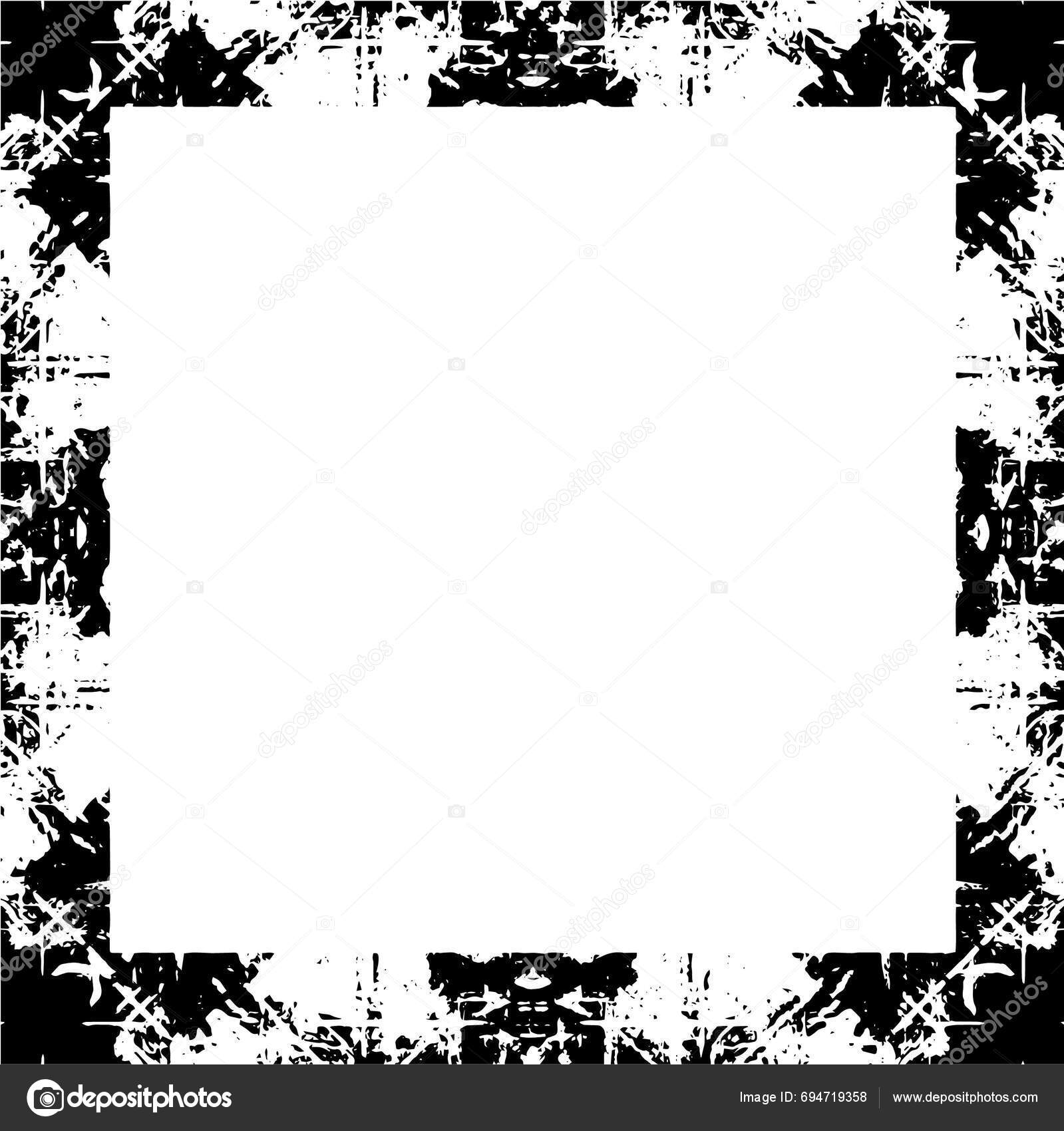 Bingkai Batas Tekstur Grunge Vektor Stok oleh ©Toluk 694719358