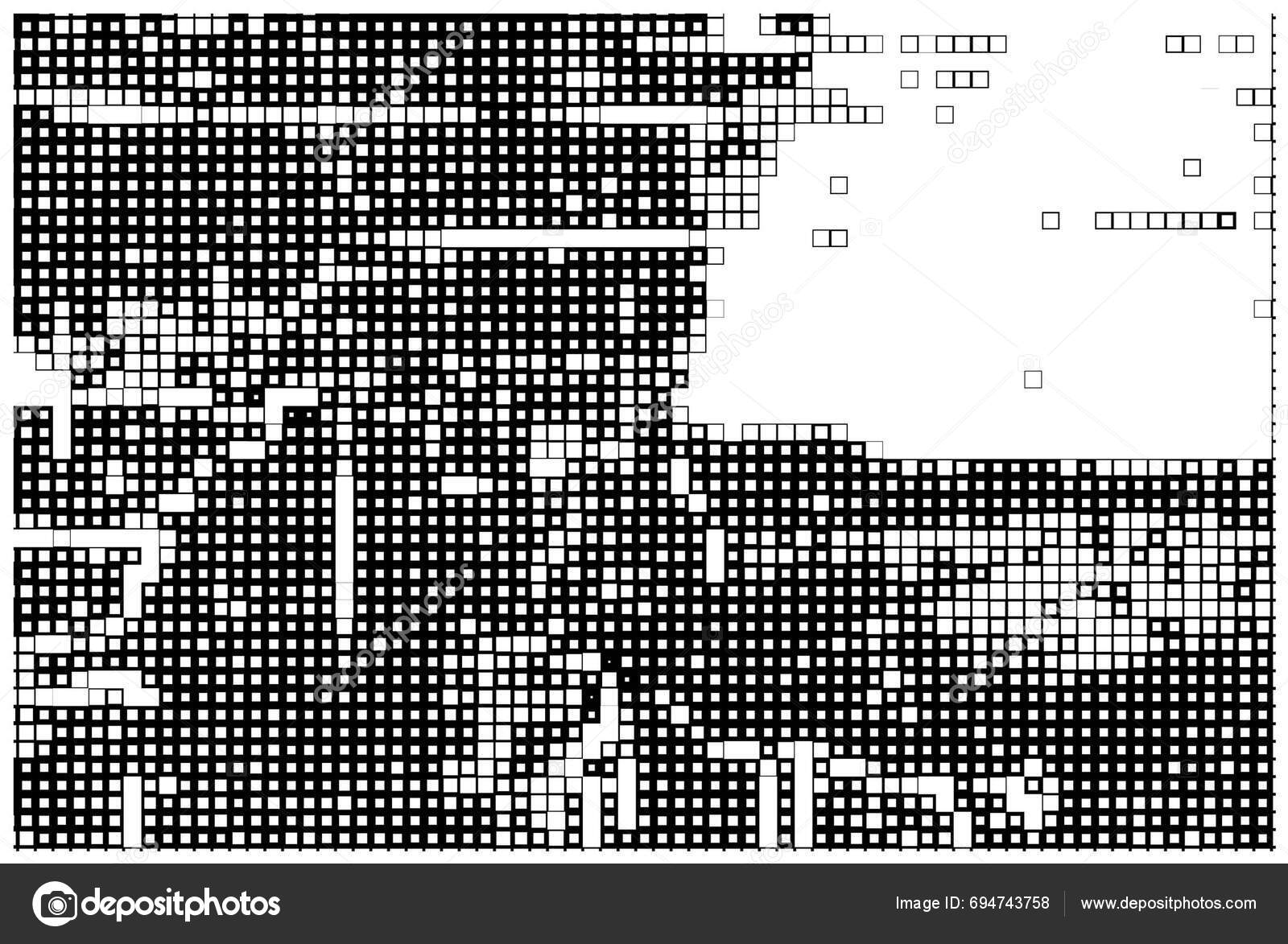 Halftone Pattern Modern Background Vector Illustration Stock Vector by ...