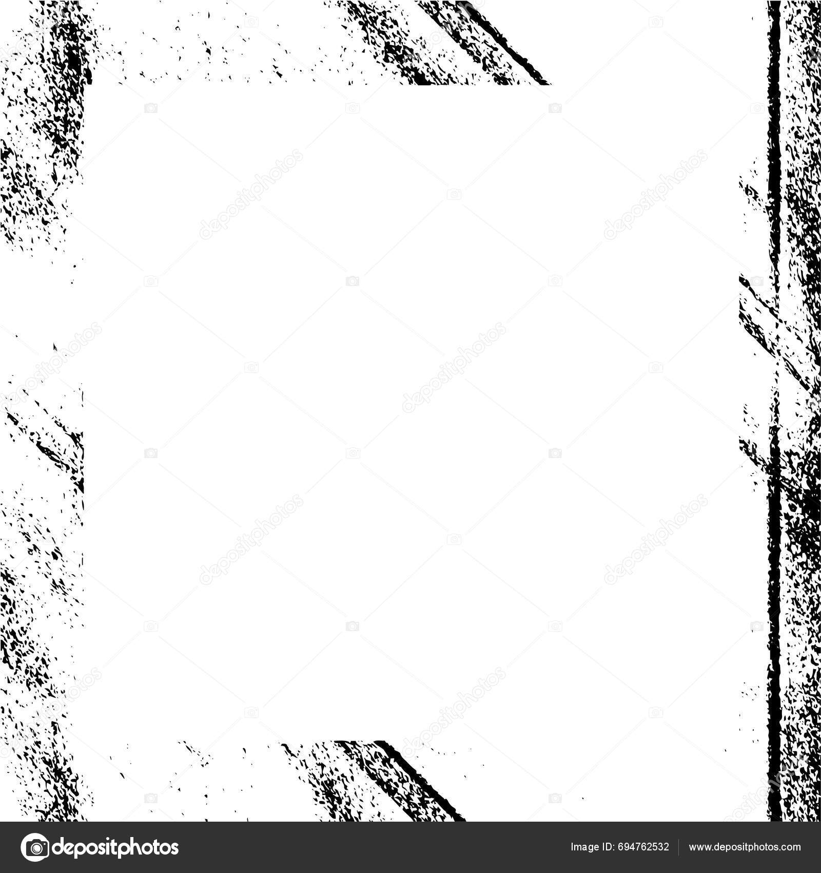 Grunge Overlay Layer Abstract Black White Vector Background Stock ...