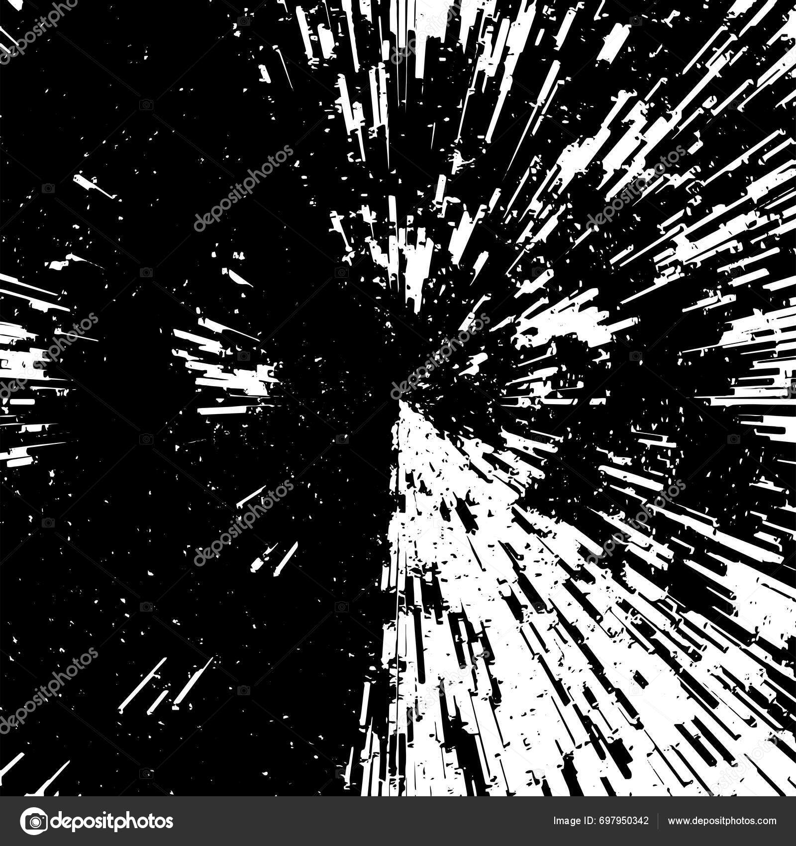 Grunge Overlay Layer Abstract Black White Vector Background Stock ...