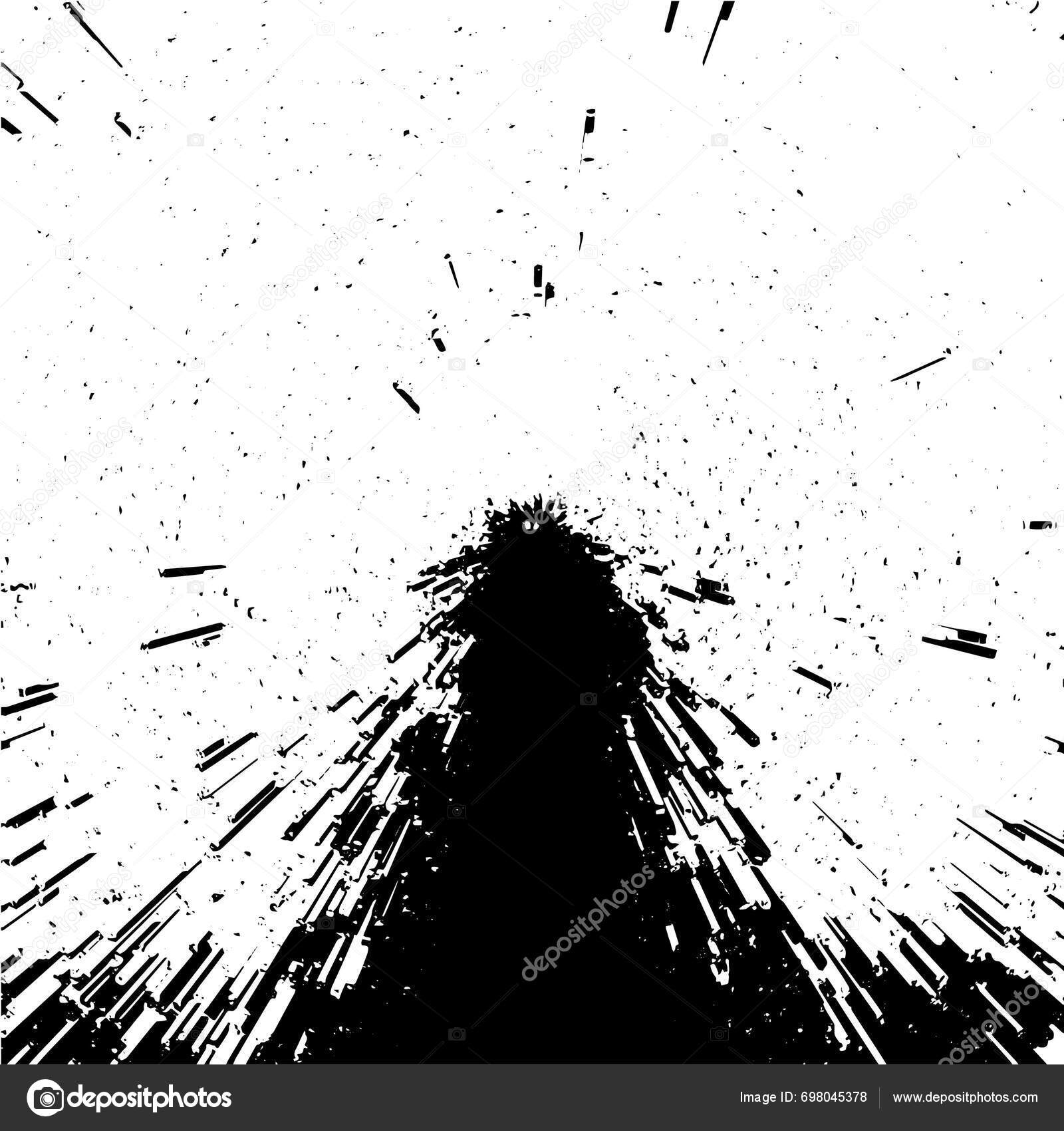Abstract Black White Background Explosion Vector Illustration Stock ...