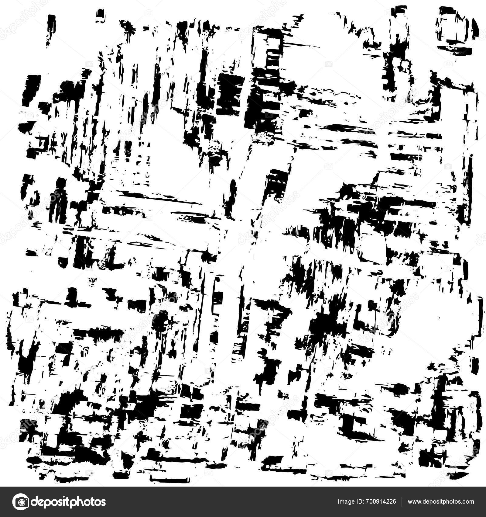 Old Rustic Grunge Background Abstract Black White Texture Stock Vector ...