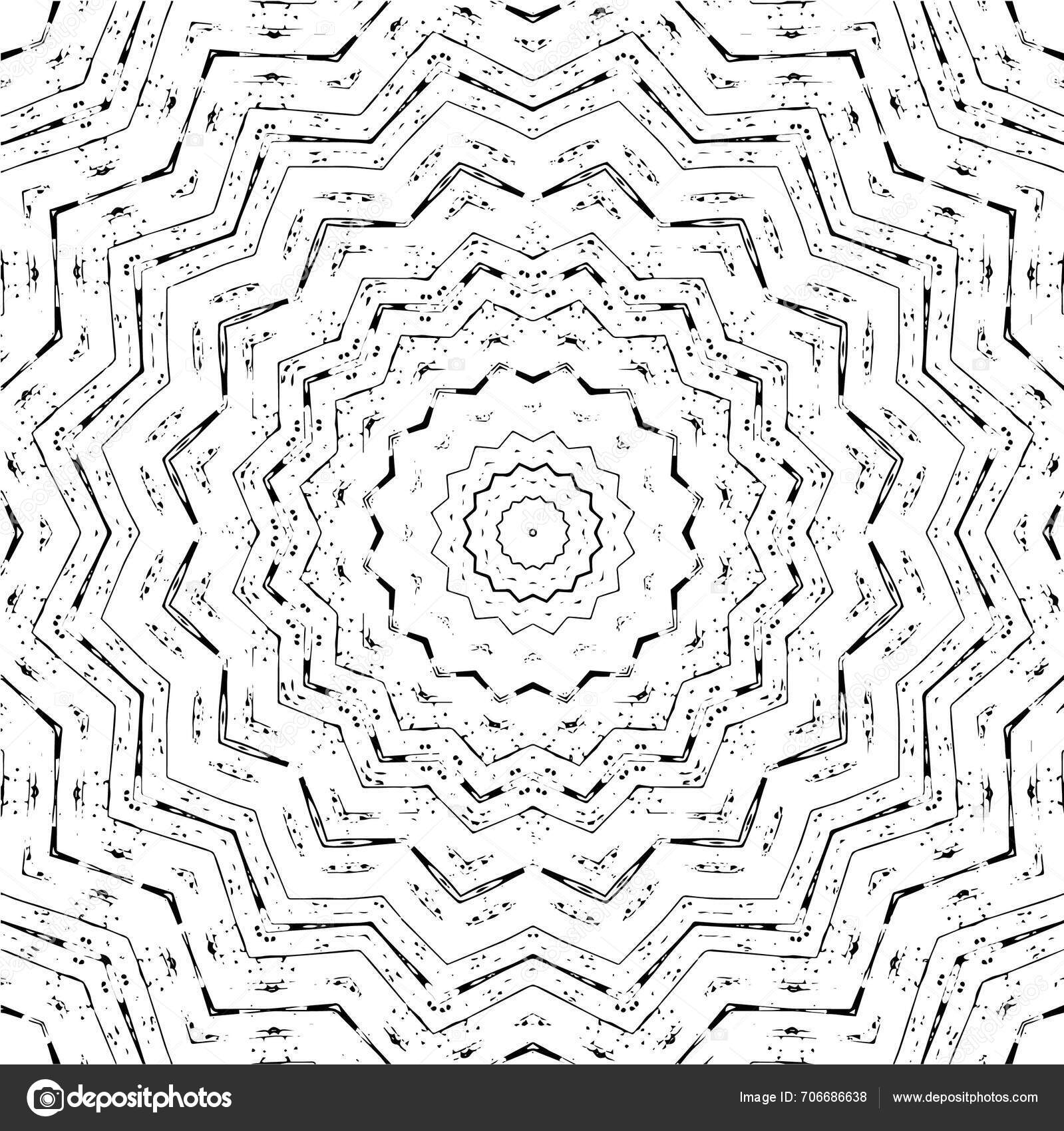 Black White Seamless Mosaic Pattern Stock Vector by ©Toluk 706686638