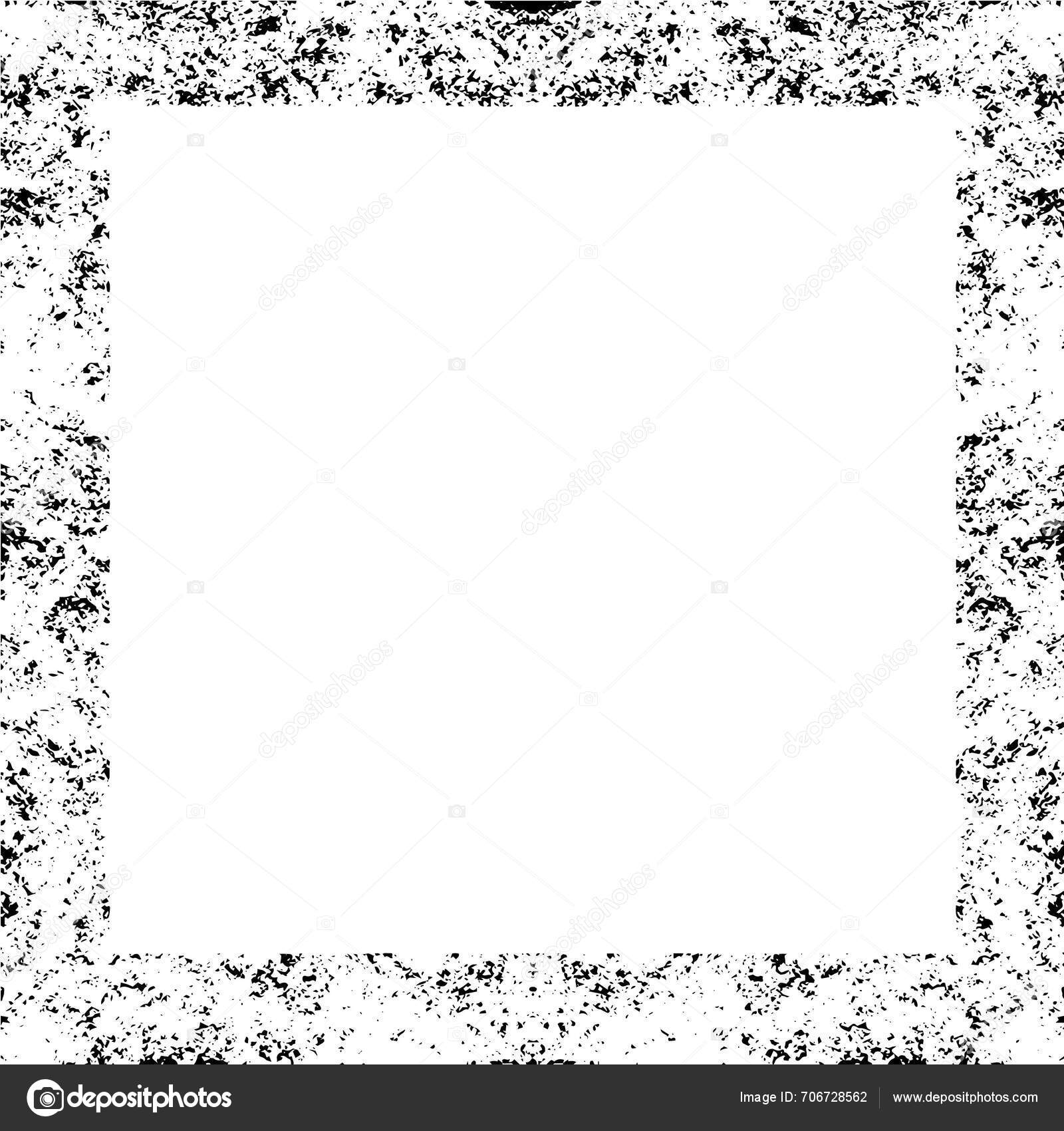 Black Square Border White Background Stock Vector by ©Toluk 706728562