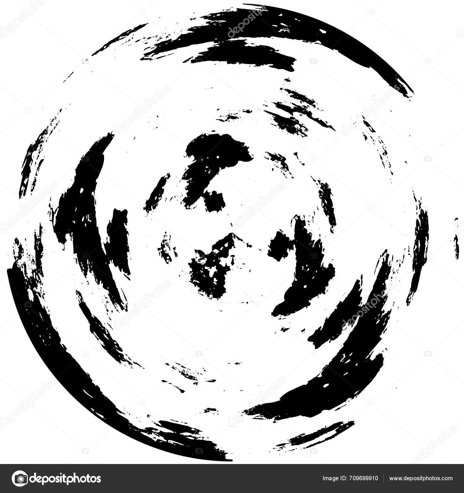 Circle Shape White Background Vector Illustration Stock Vector by ...