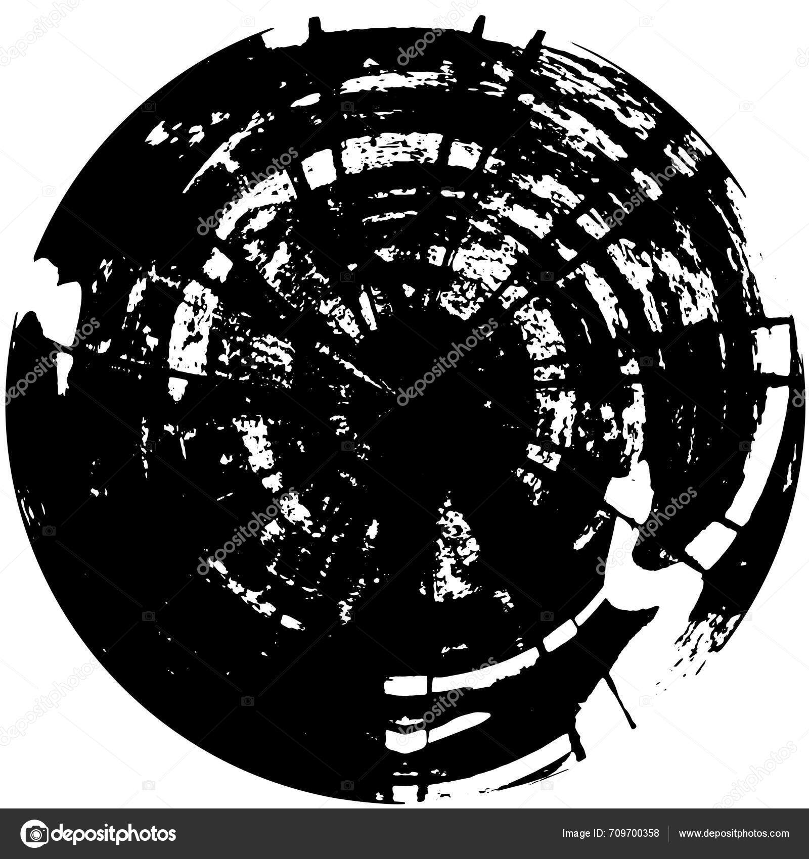 Circle Shape White Background Vector Illustration Stock Vector by ...