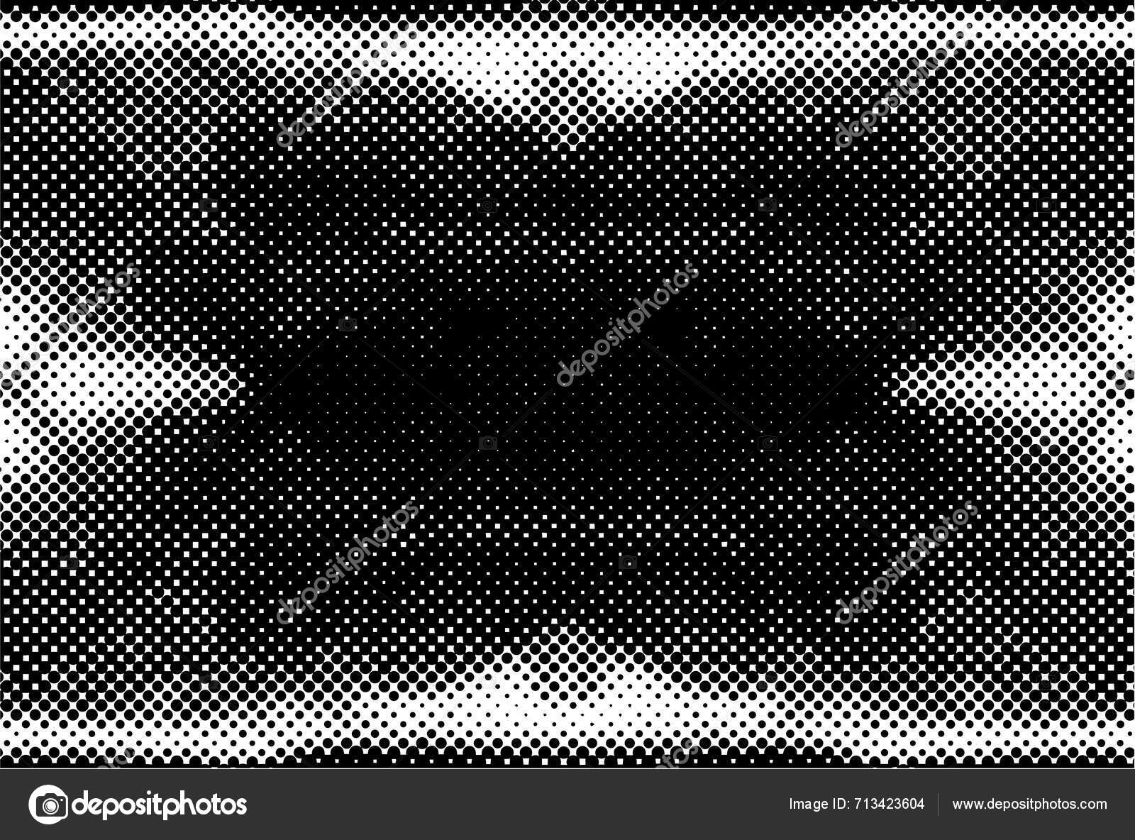 Black White Dotted Abstract Background Stock Vector by ©Toluk 713423604