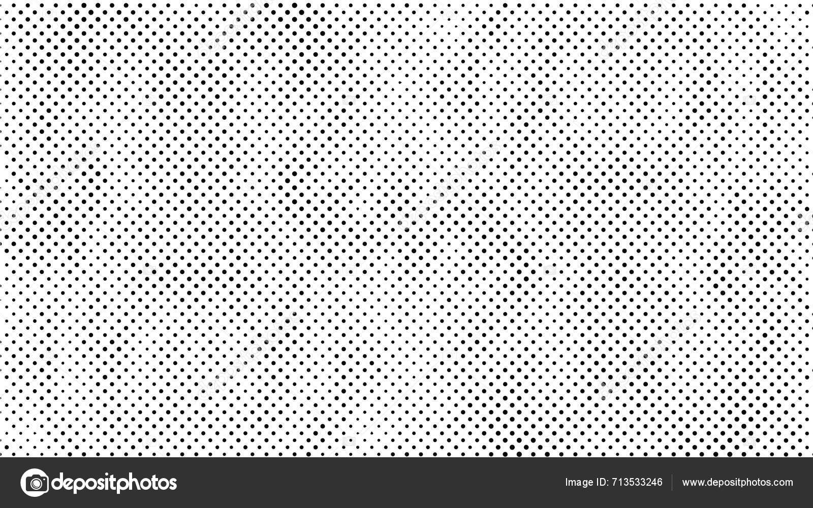 Vector Illustration Black White Dotted Abstract Background Stock Vector ...