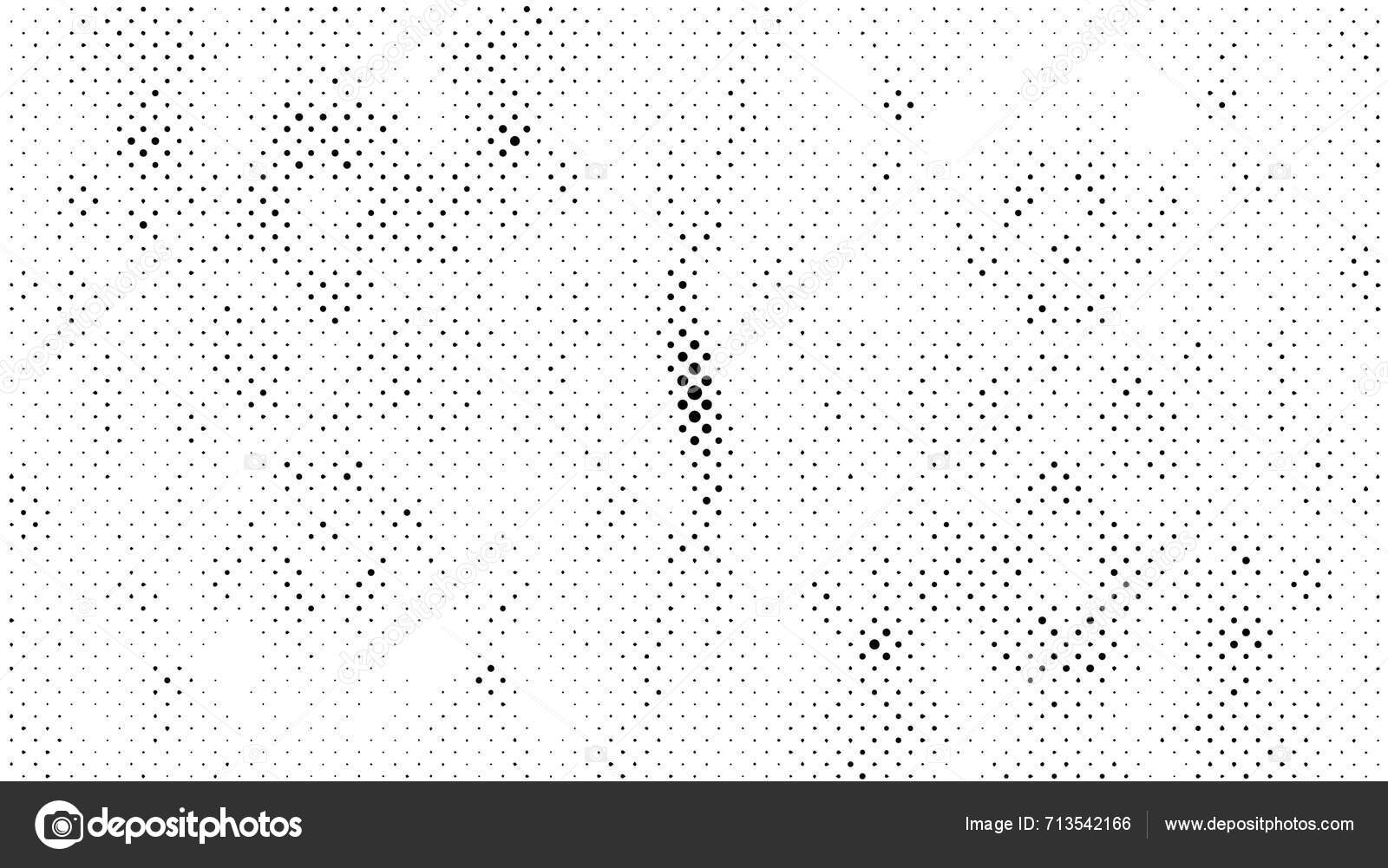 Image vectorielle Texture Vectorielle Points Demi Tons Gradient Demi ...