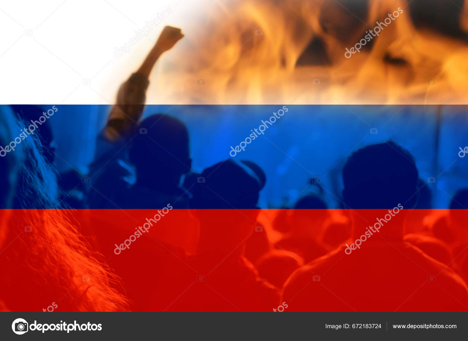 Civil War Russia Concept Pmk Wagner Russian Army Prigozhin Putin Stock ...