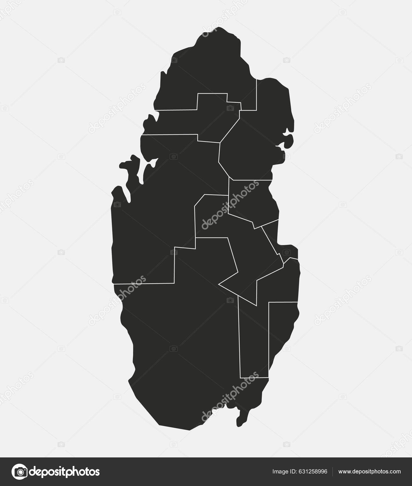 Qatar Buildings Vector