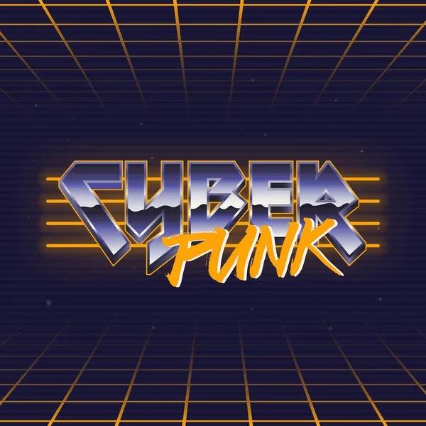 Synthwave Retro Futuristic Logo Synthwave Music Logo Design 80'S Style ...