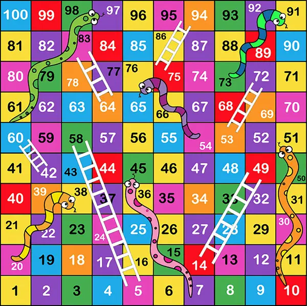 Vectores de Serpientes y escaleras, imágenes vectoriales | Depositphotos