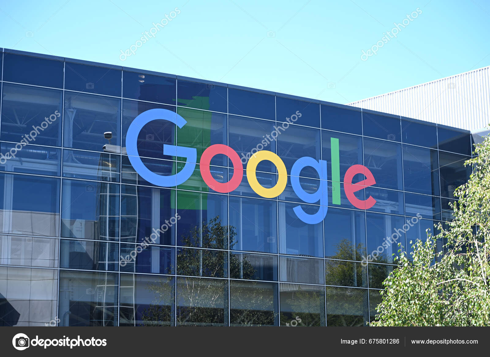 Mountain View Usa July 2023 Googleplex Headquarters Complex Google Its ...