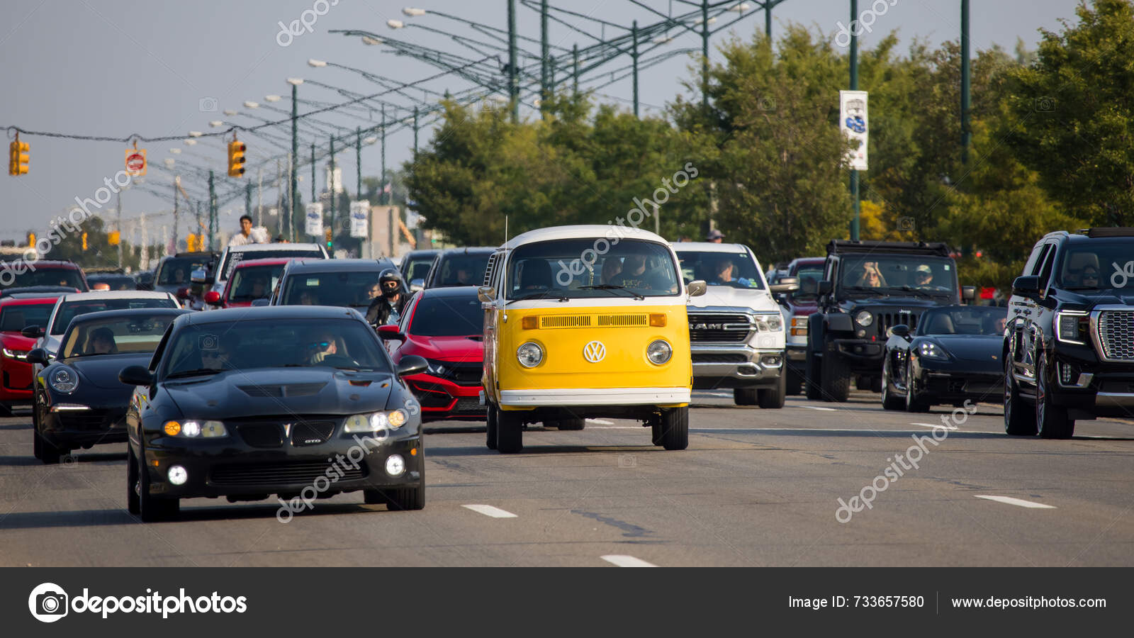 Birmingham Usa August 2023 Cruisers Show Woodward Dream Cruise Worlds ...