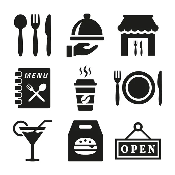 100,000 Pictogramme du restaurant Vector Images | Depositphotos