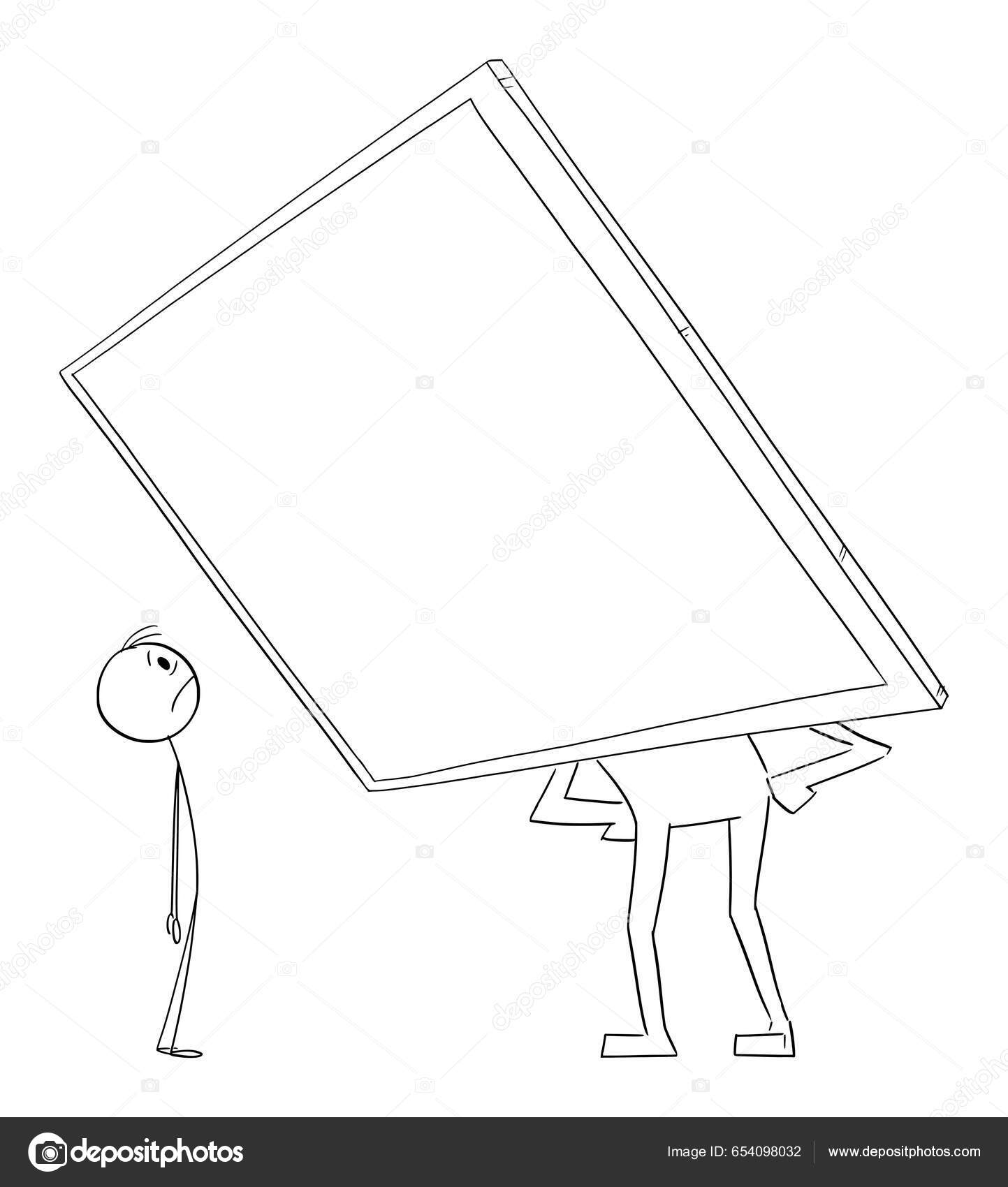 Human Person Facing Artificial Intelligence Computer Technology Vector ... Human Person Facing Artificial Intelligence Computer Technology Vector ...
