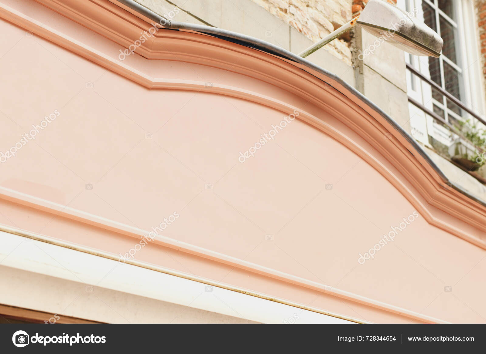 Empty Pink Signboard Billboard Mockup — Stock Photo © kipgodi #728344654