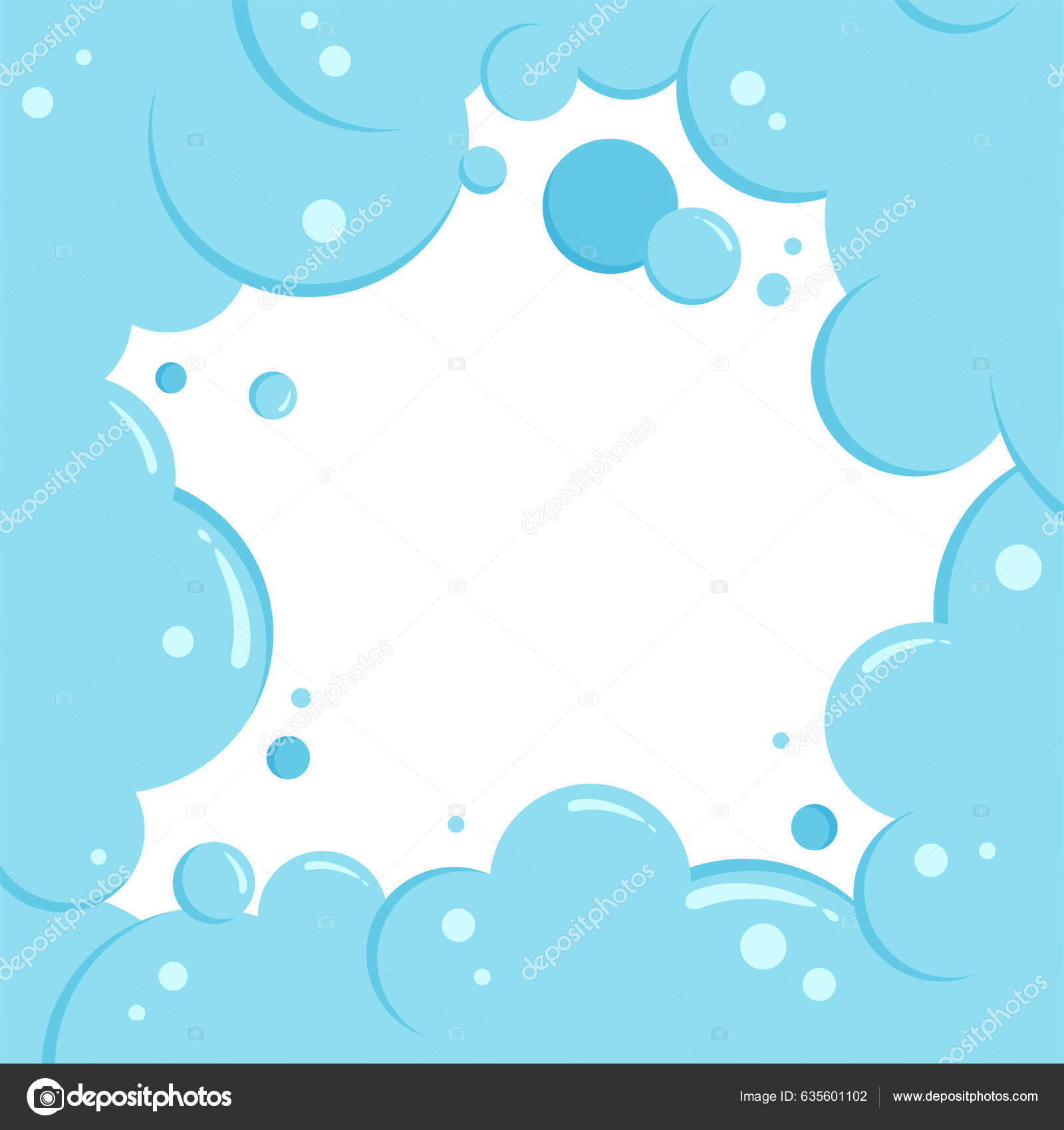 Soap Bubbles Border