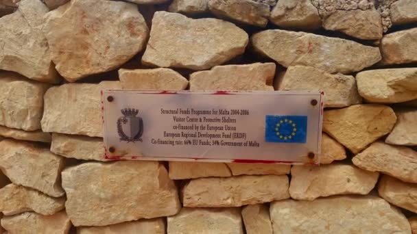 Qrendi Malta 2405 2024 Estructura Del Templo Hagar Qim Ruinas — Vídeo ...